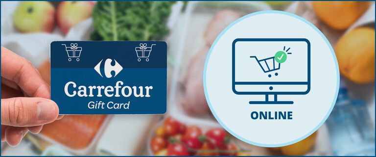 Gift Card Carrefour per acquisti online | Carrefour