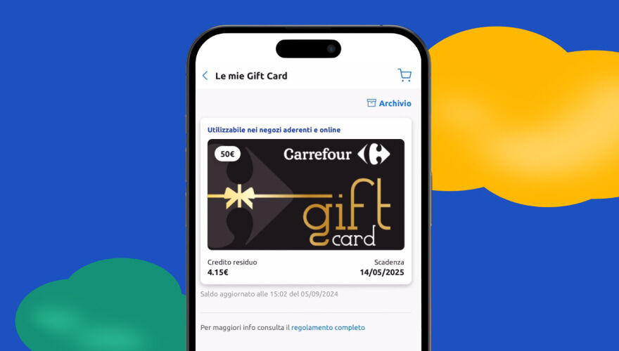Gift Card Carrefour per acquisti online | Carrefour
