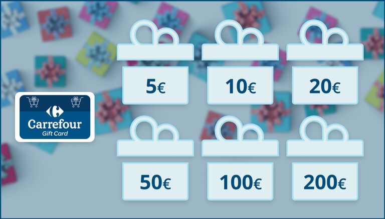 Gift Card Carrefour per acquisti online | Carrefour