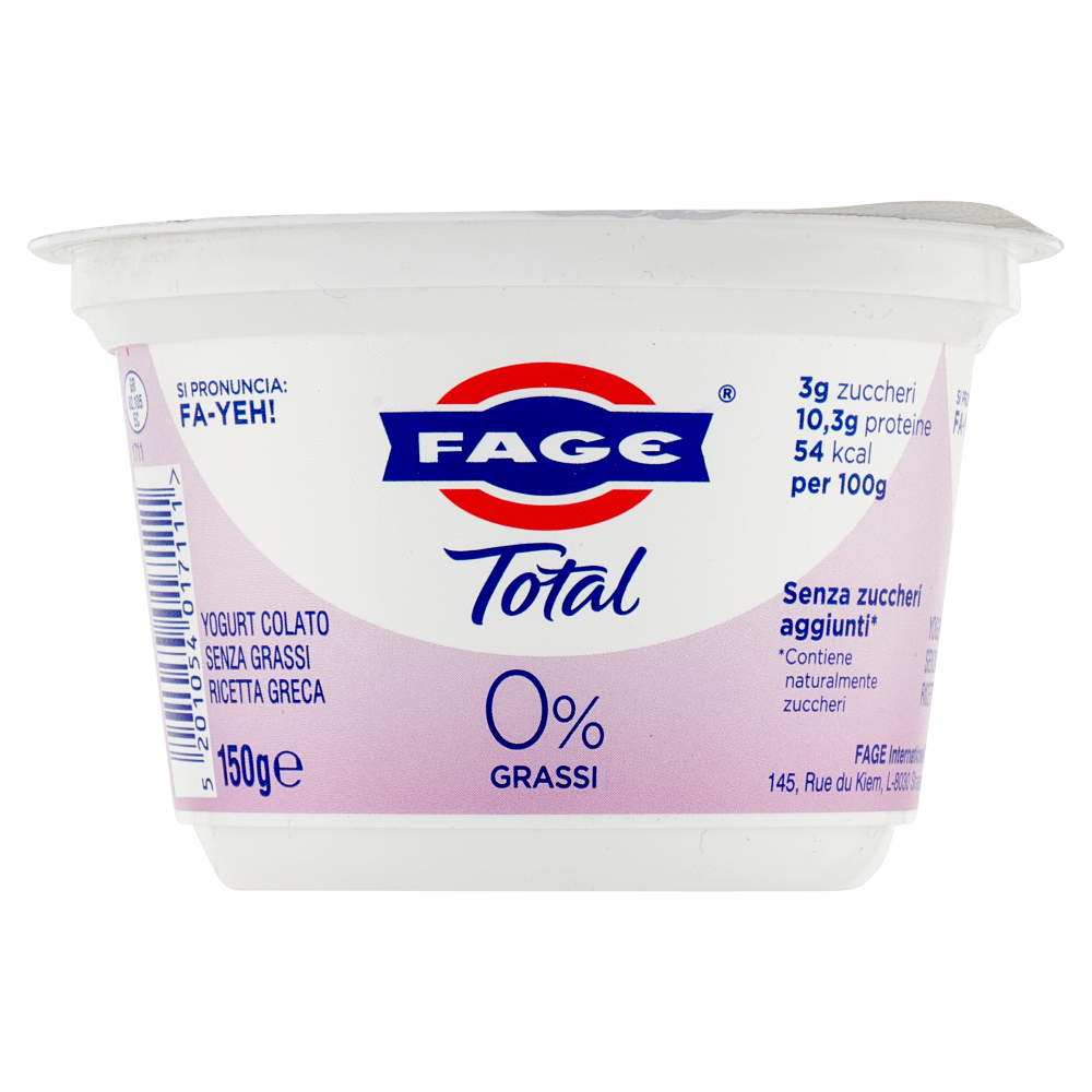 Fage Total 0% Grassi 150 g | Carrefour