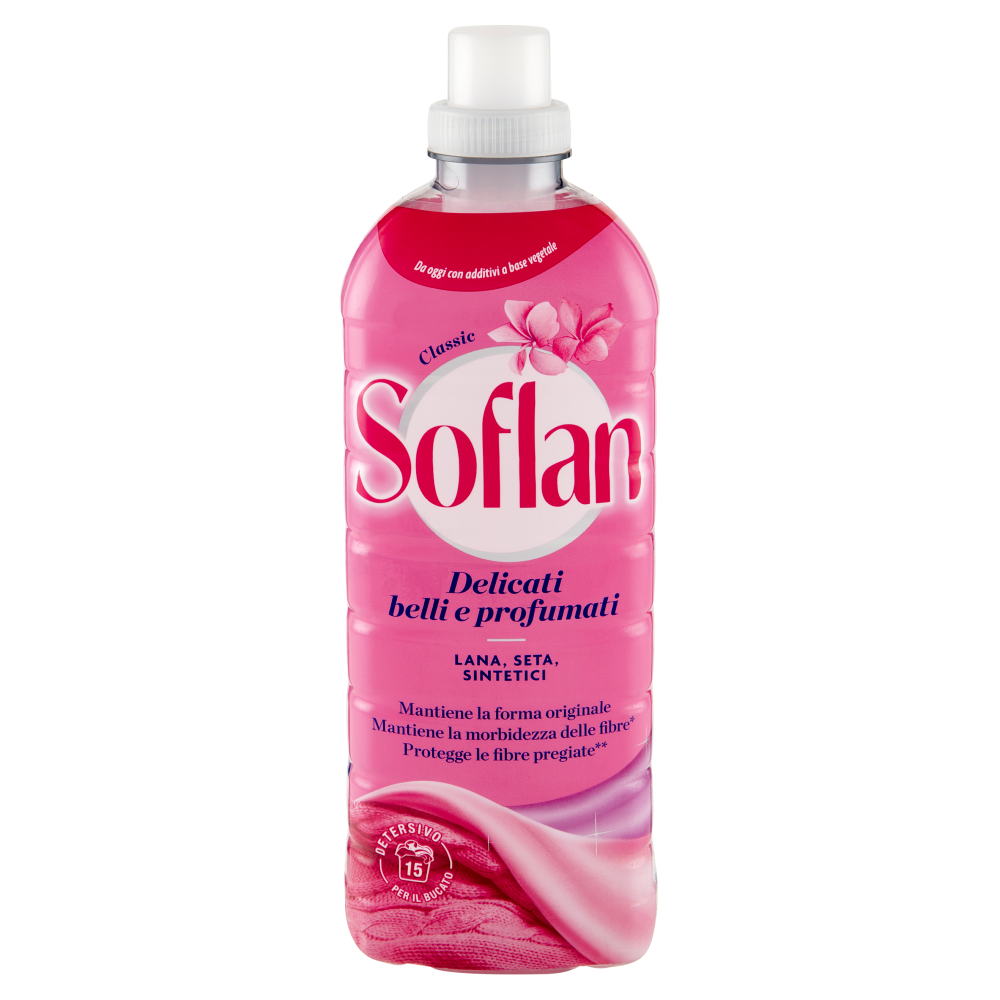 Soflan detersivo liquido Classic per lana, seta, sintetici 900 ml ...