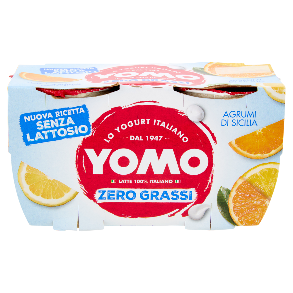 Yomo Zero Grassi Agrumi di Sicilia 2 x 125 g | Carrefour