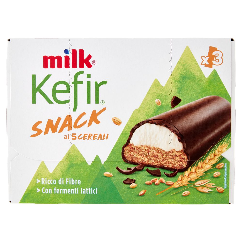 Milk Kefir Snack ai 5 Cereali 3 x 28 g | Carrefour
