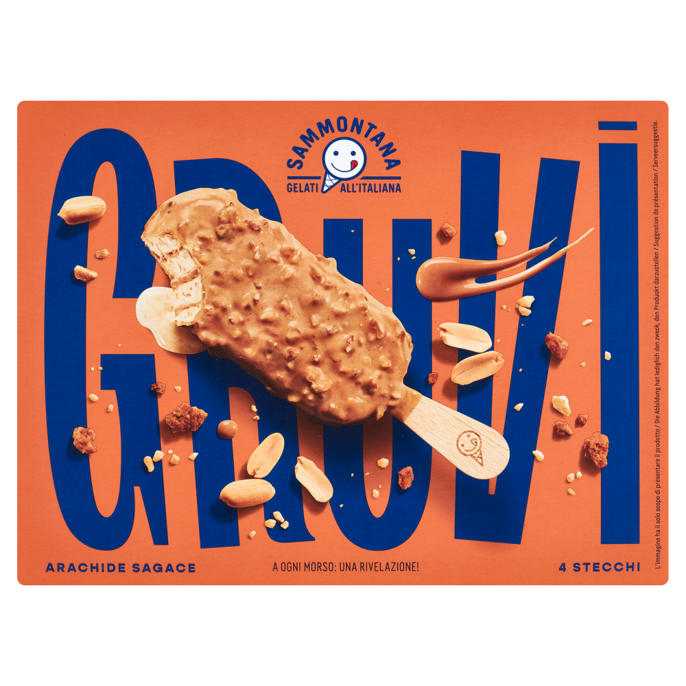 Sammontana Gruvi Arachide Sagace 4 x 60 g | Carrefour
