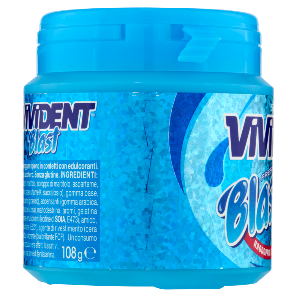 Vivident Fresh Blast Ice Mint Menthol 108 g | Carrefour