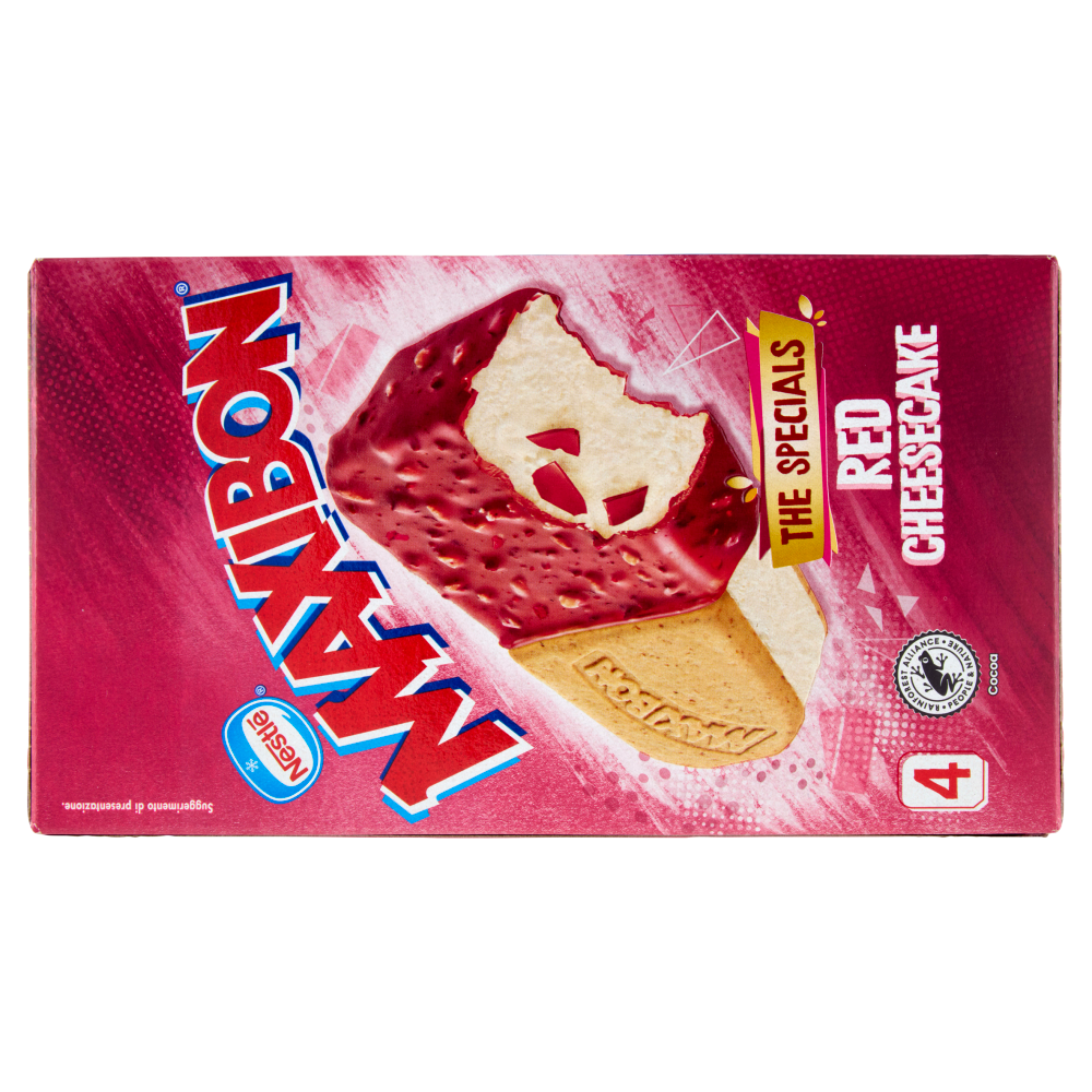 NESTLÉ Maxibon The Specials Red Cheesecake 4x56g | Carrefour