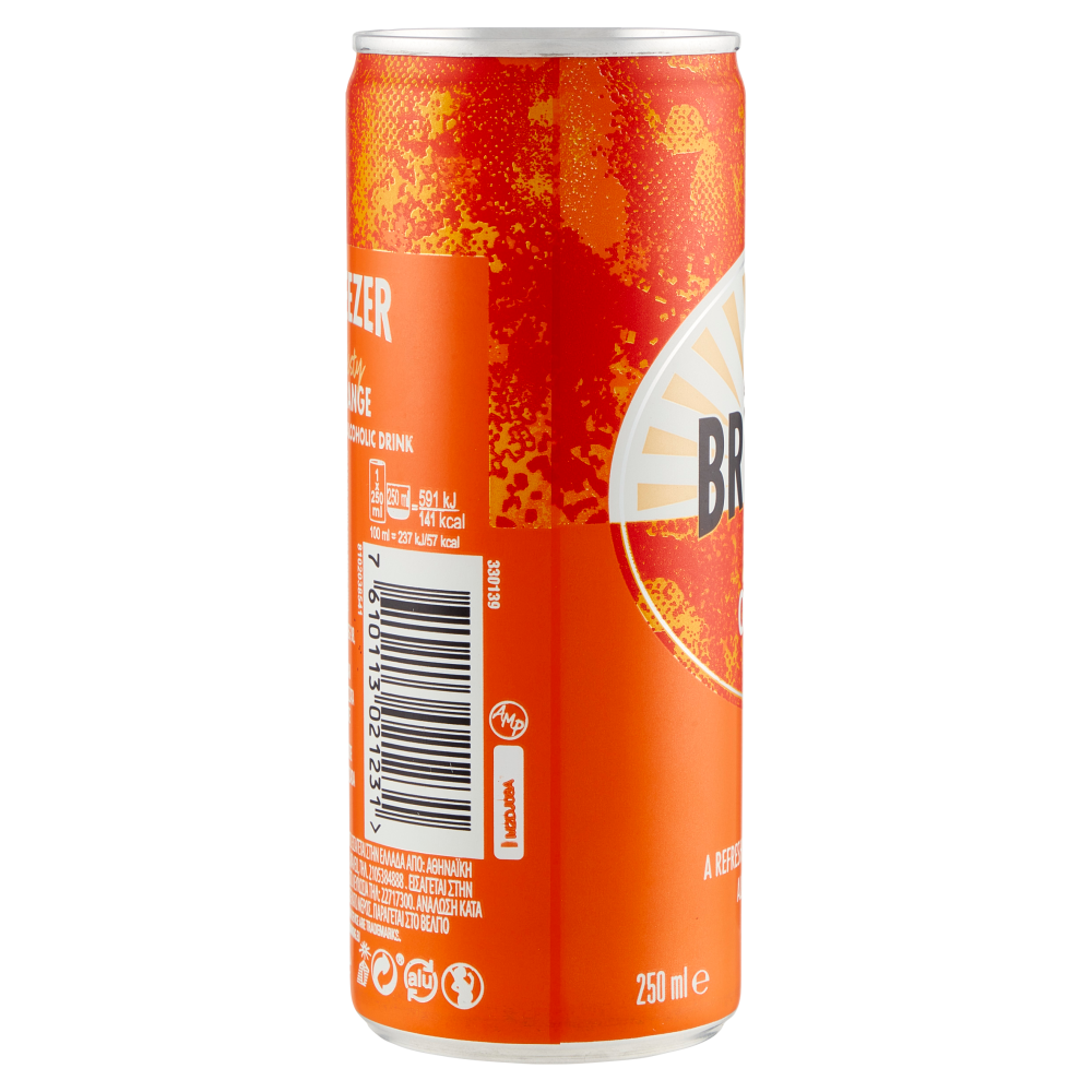 Breezer Zesty Orange 250 ml | Carrefour