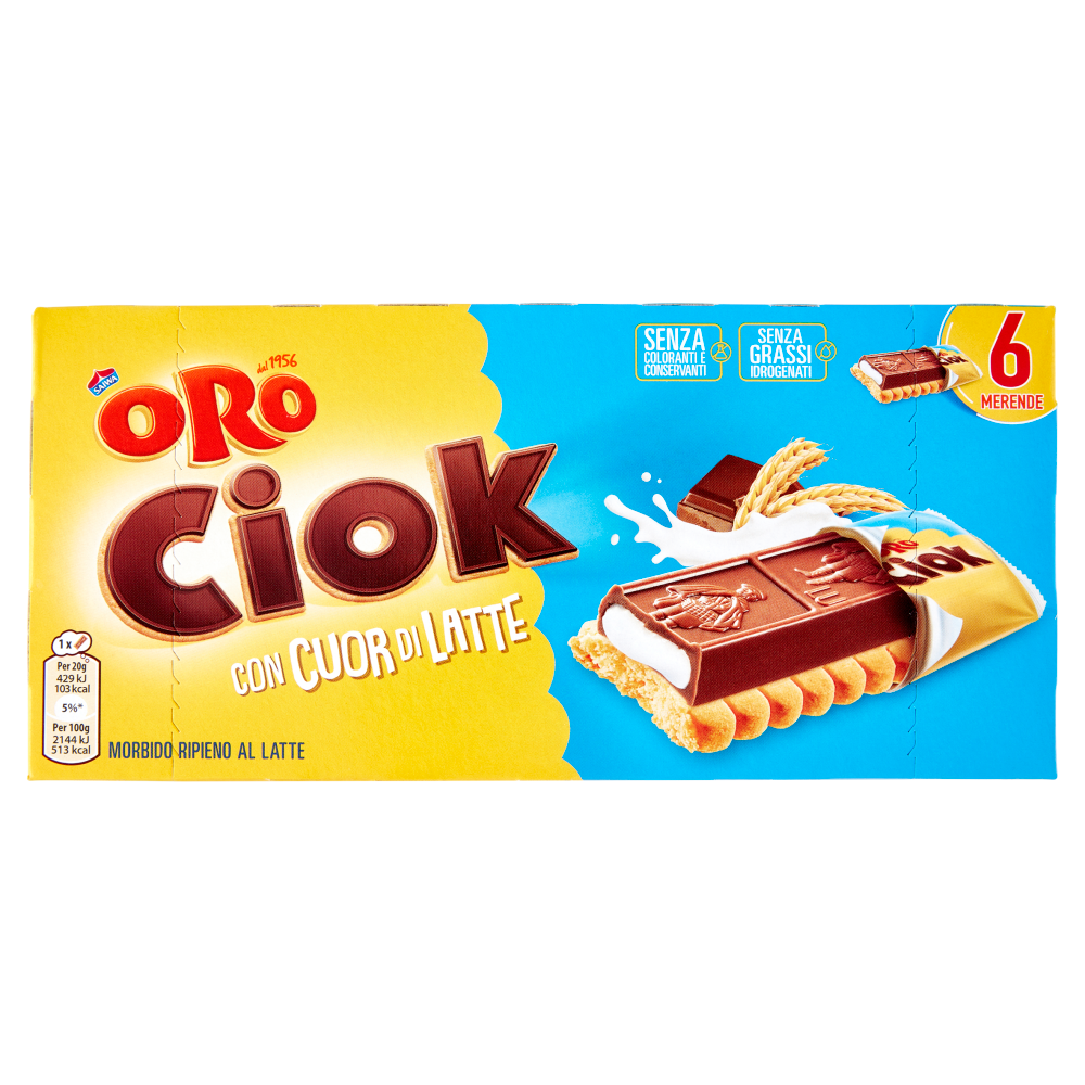 Oro Ciok con Cuor di Latte 120 g | Carrefour