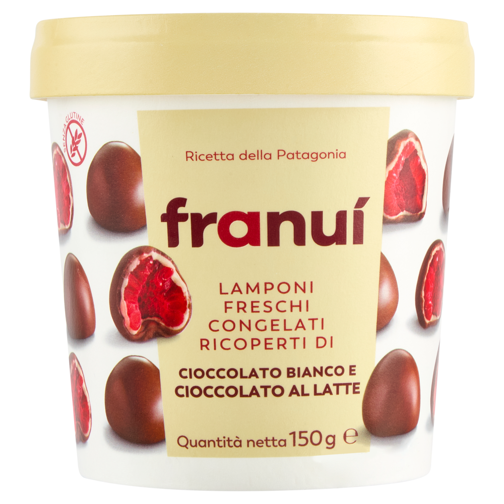 Franuí Lamponi ricoperti di cioccolato bianco e al latte | Carrefour