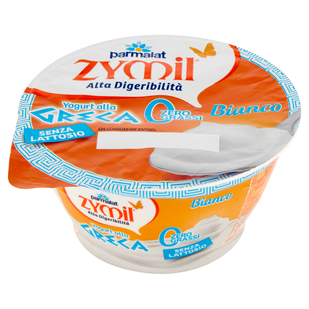 Zymil Alta Digeribilità Yogurt alla Greca Zero Grassi Senza Lattosio ...
