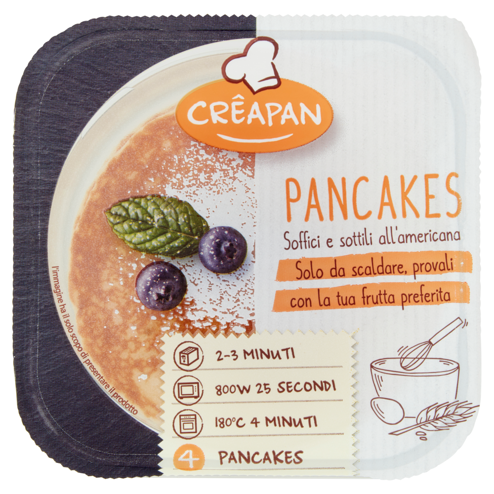 Crêapan Pancakes 4 Pancakes 160 g | Carrefour