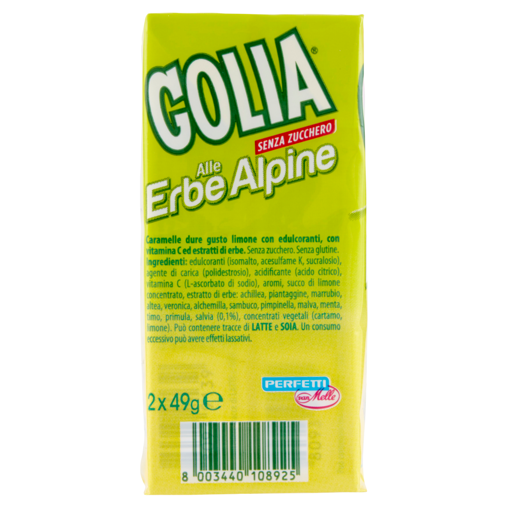 Golia alle Erbe Alpine Limone 2 x 49 g | Carrefour