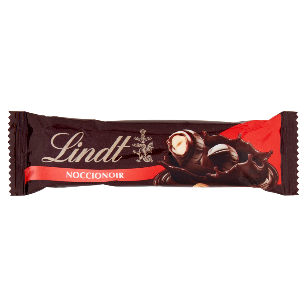 Lindt Barretta Snack Cioccolato Fondente Cioccolato con nocciole 35 g ...