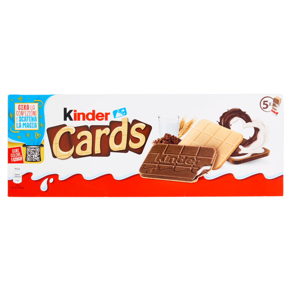 Kinder Cards 5 astucci 128 g | Carrefour