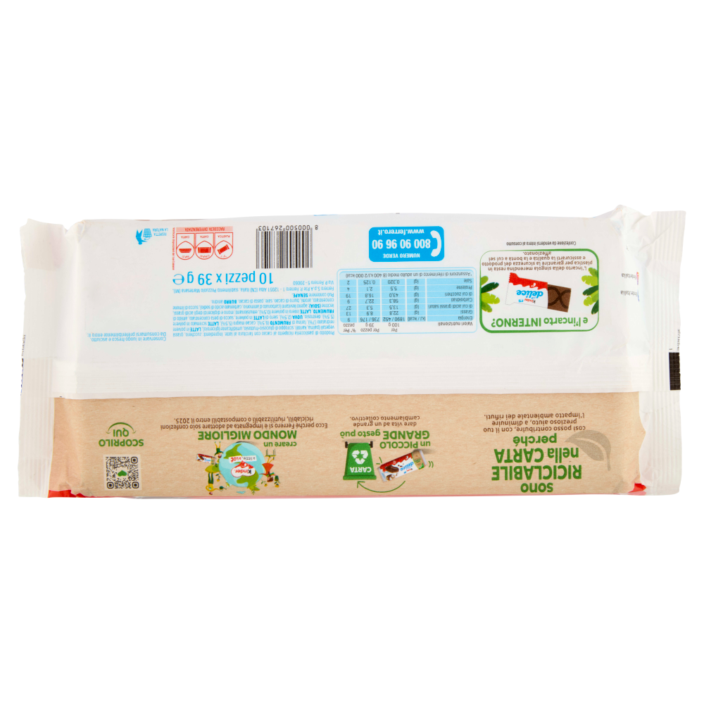 Kinder delice 10 x 39 g | Carrefour