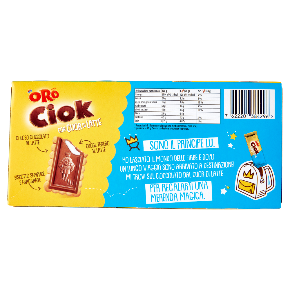 Oro Ciok con Cuor di Latte 120 g | Carrefour