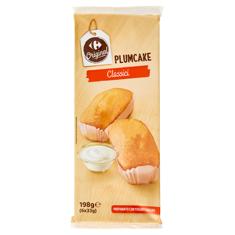 Carrefour Original Plumcake Classici 6 x 33 g | Carrefour