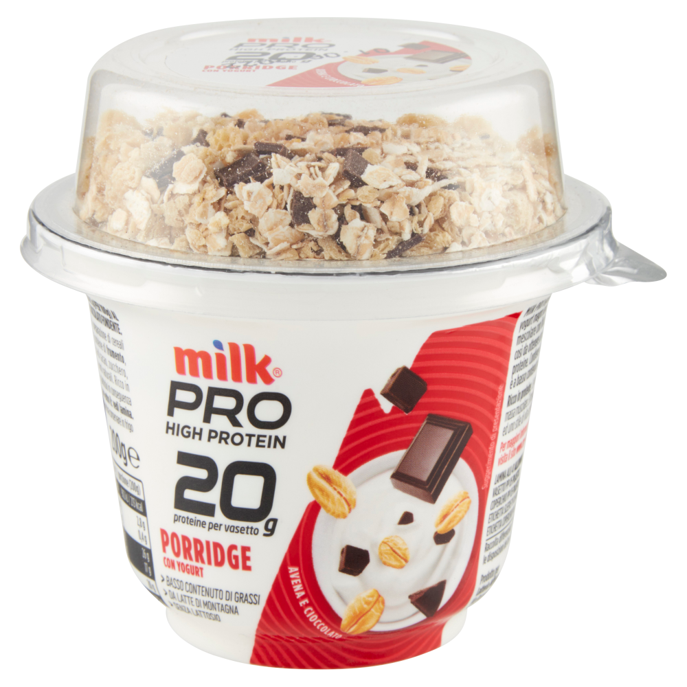 Milk Pro High Protein 20g Porridge con Yogurt Avena e Cioccolato ...