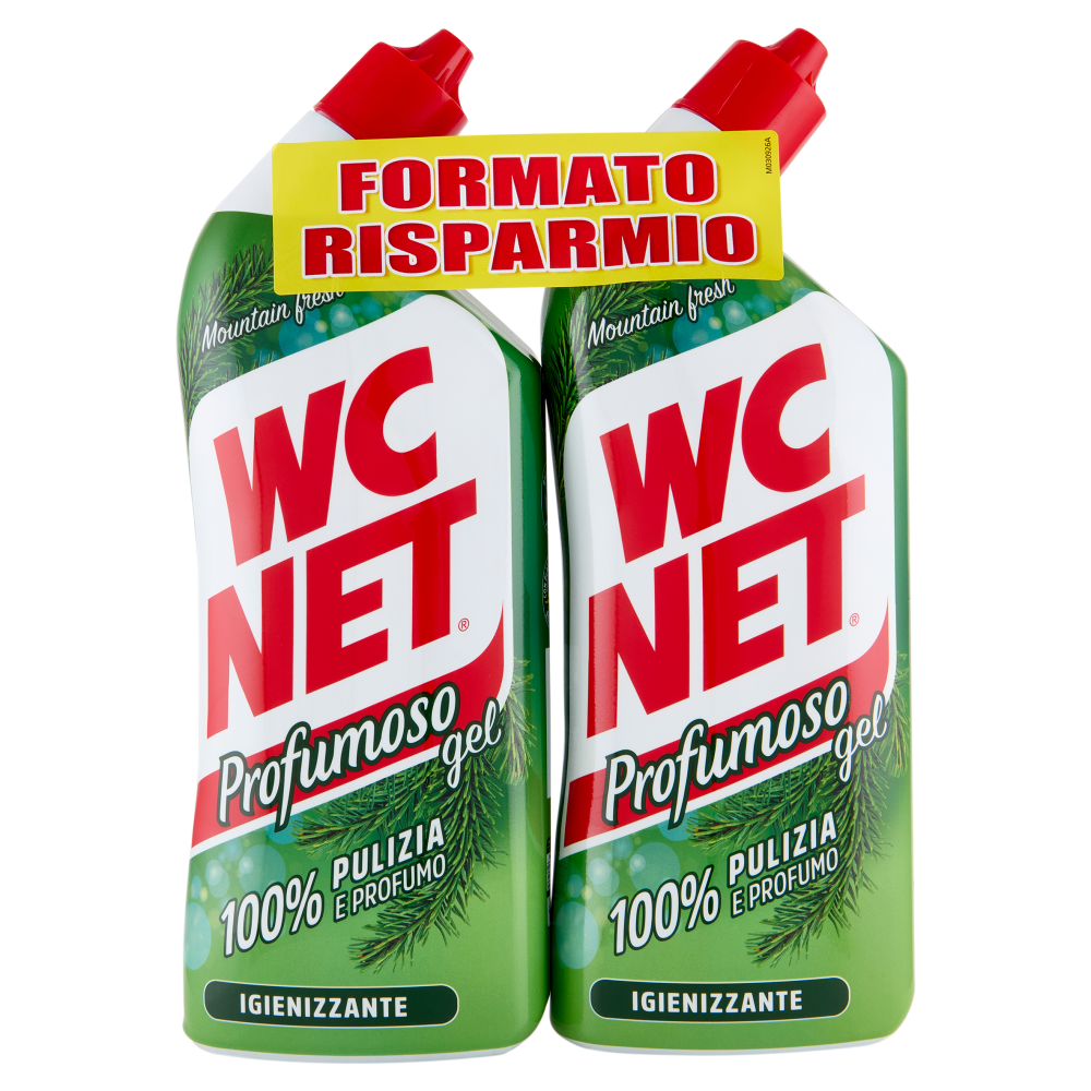 Wc Net - Pulitore WC Liquido, Profumoso Gel, Anticalcare e Igienizzante ...