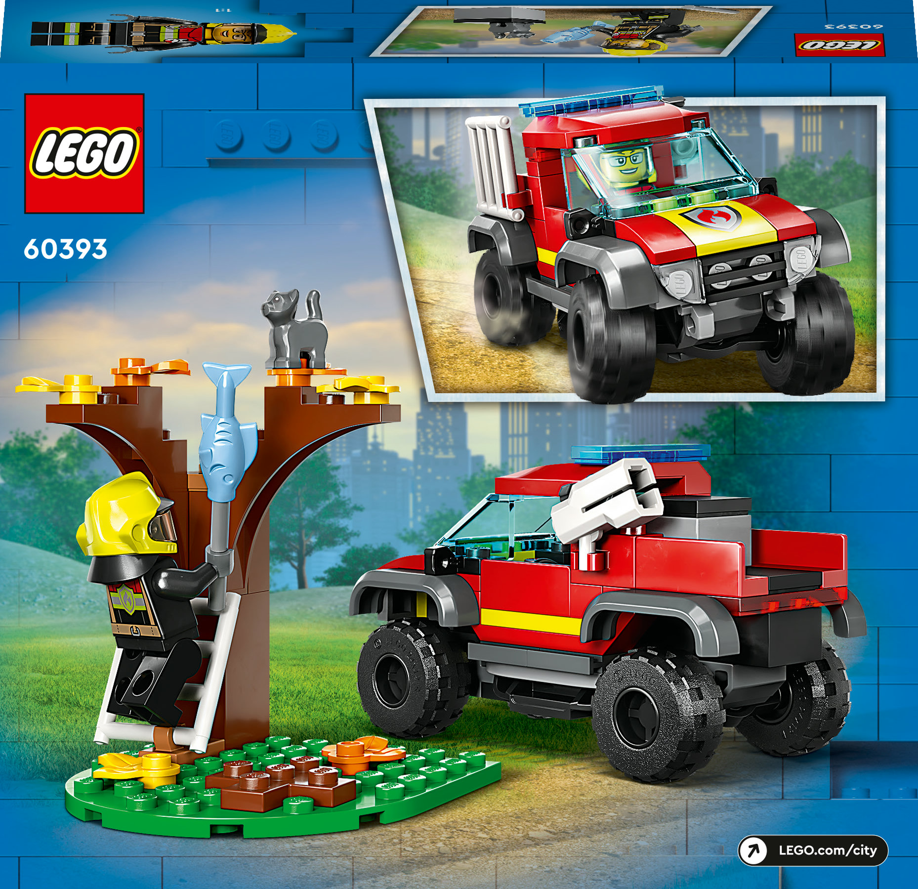 LEGO City Soccorso sul fuoristrada dei pompieri | Carrefour