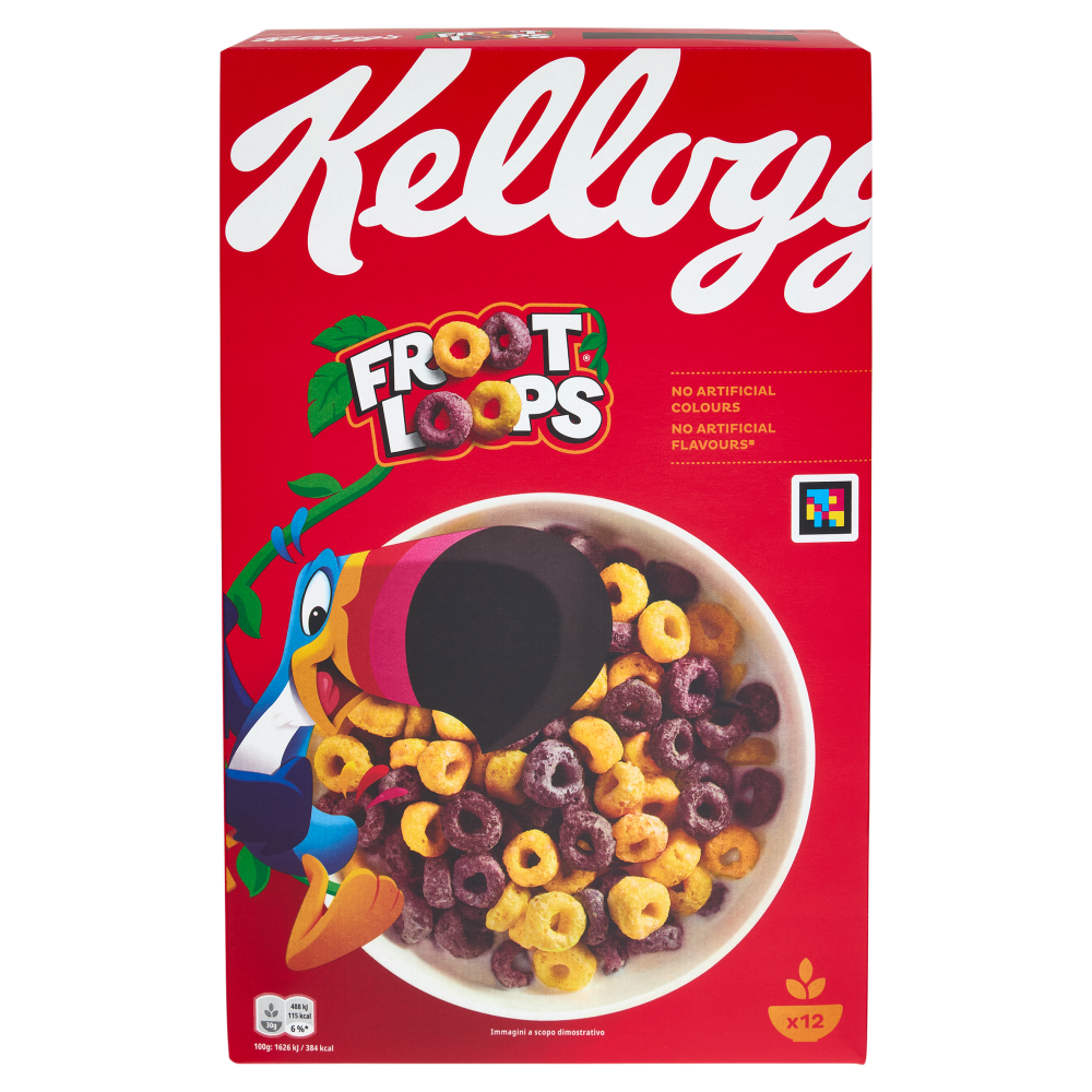 Kellogg's Froot Loops - Cereali 375 g - Spesa Online | Carrefour