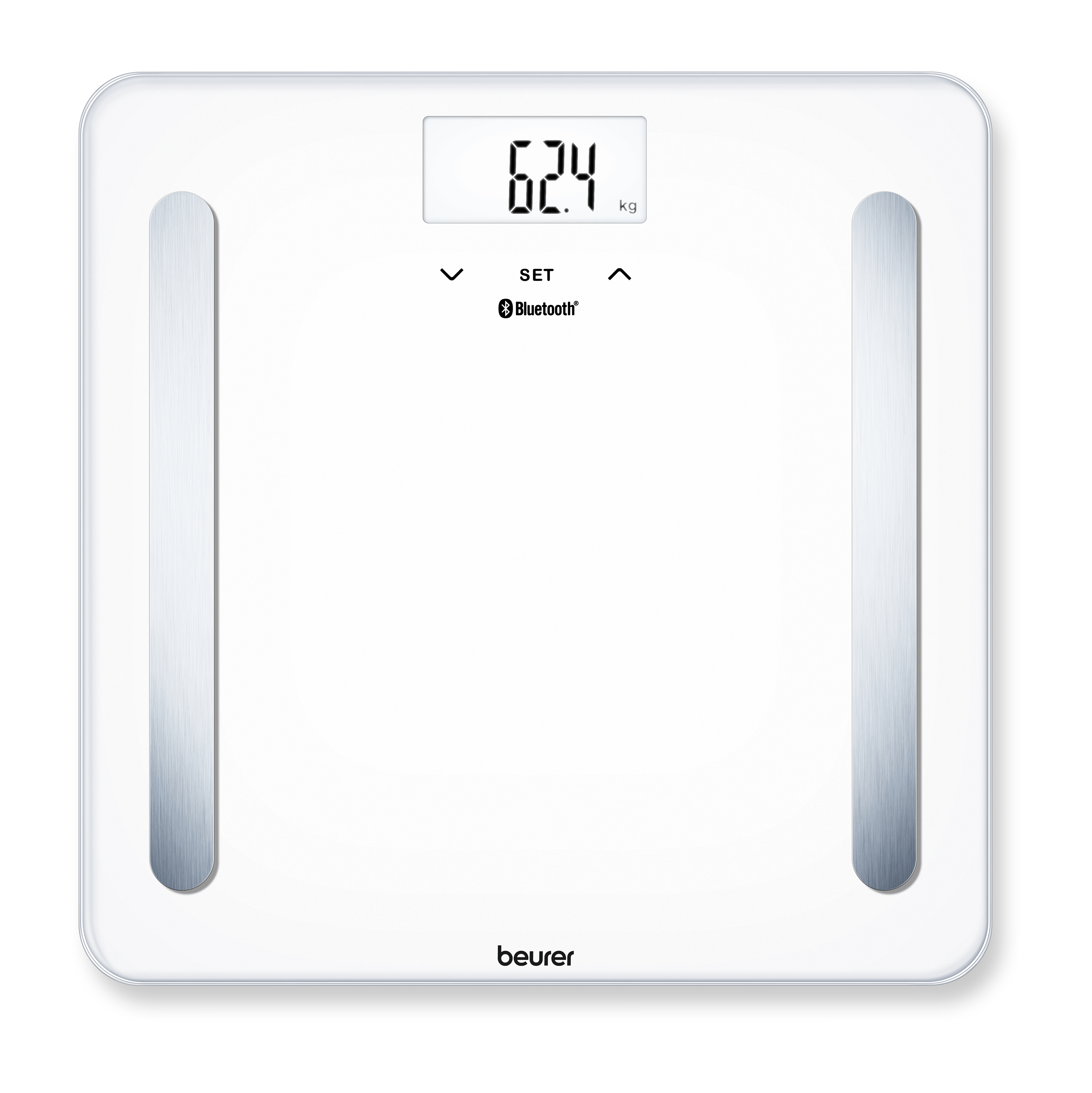 Beurer BF 600 Pure White Bilancia Diagnostica con Connettivita Bluetooth, bianco, lcd | Carrefour