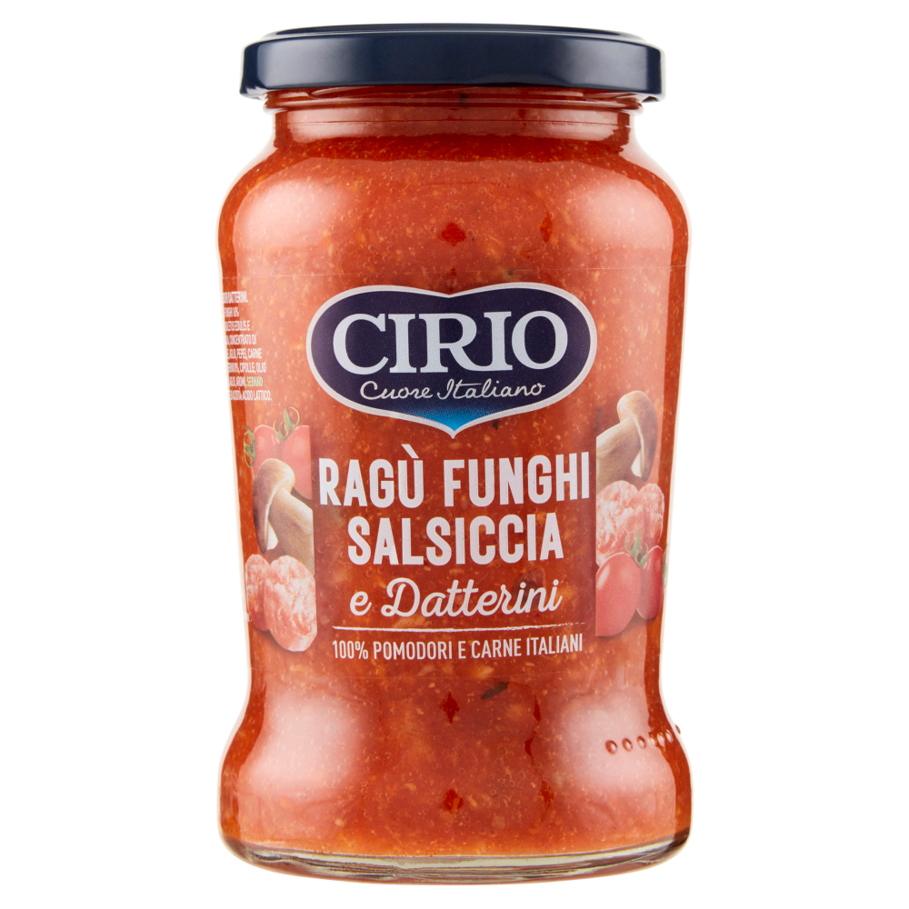 Cirio Ragù Funghi Salsiccia e Datterini 350 g | Carrefour