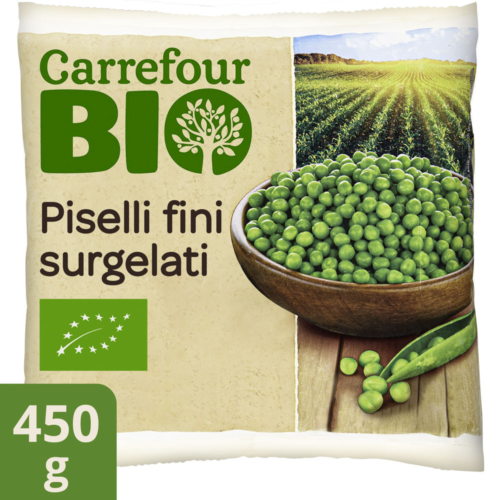 Carrefour Bio Piselli fini surgelati 450 g | Carrefour