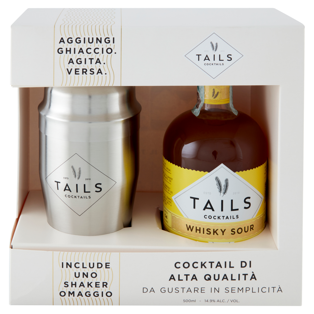 Tails Cocktails Set Shaker Whisky Sour 500 ml | Carrefour