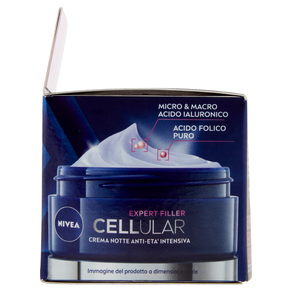 Nivea Cellular Expert Filler Crema Notte Anti-Età Intensiva 50 ml ...
