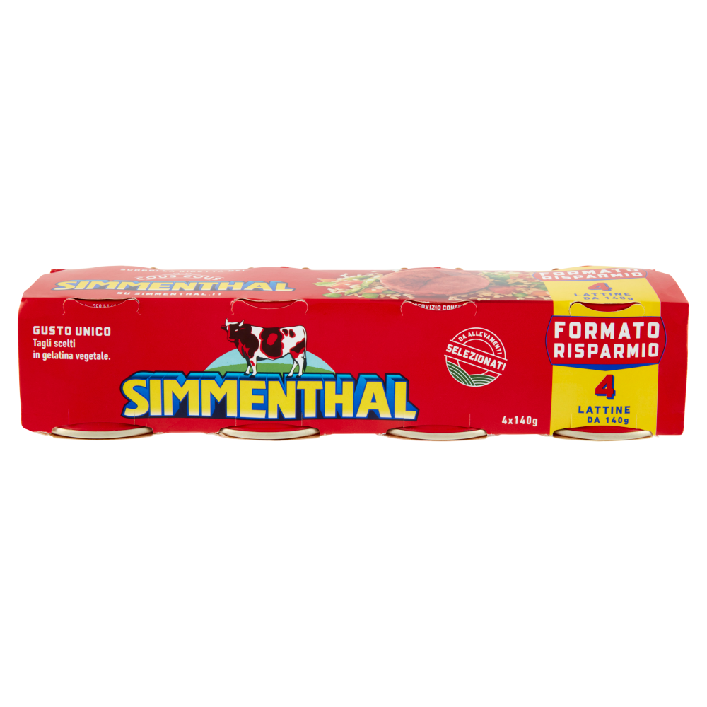 Simmenthal 4 x 140 g | Carrefour