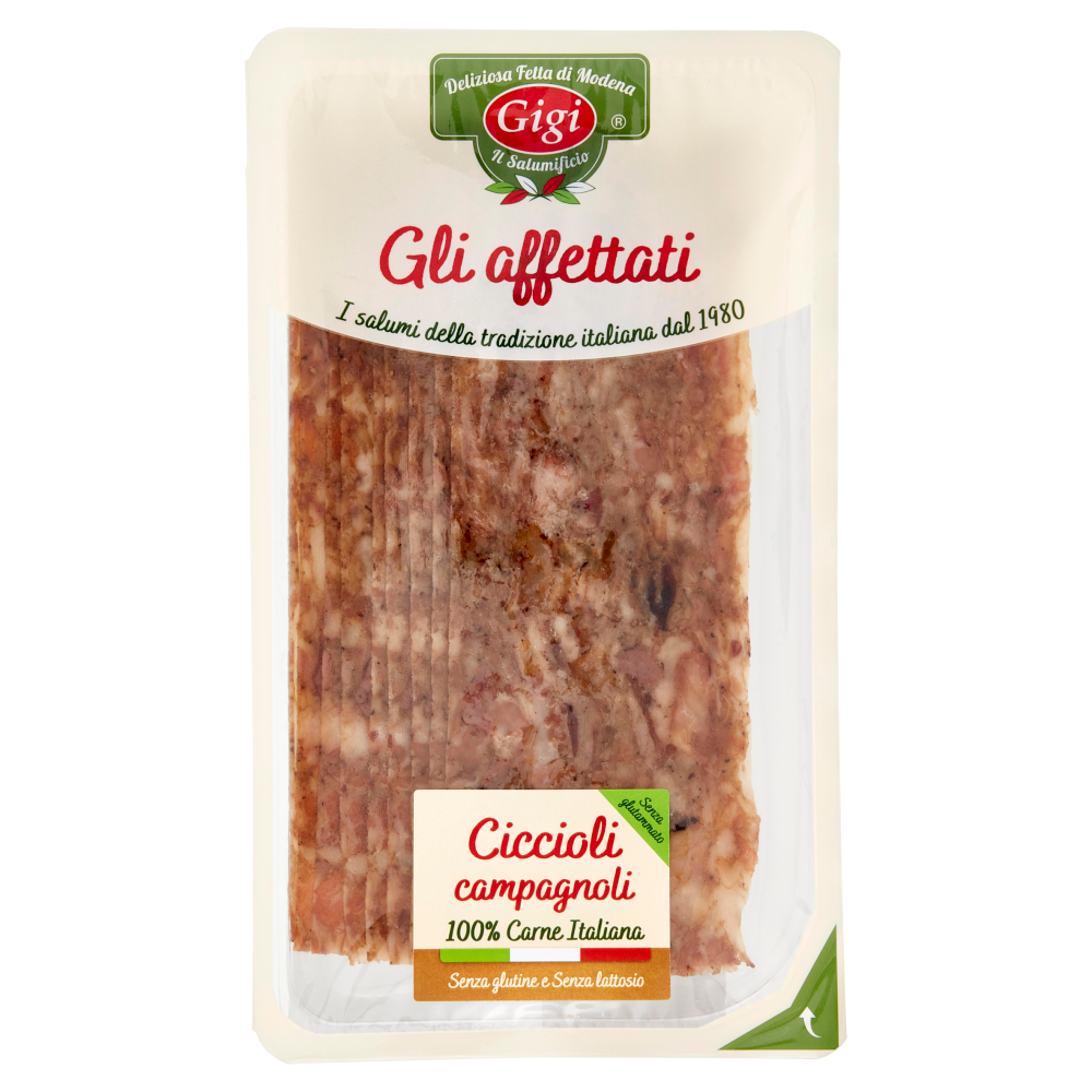 Gigi Il Salumificio Gli affettati Ciccioli campagnoli 0,100 kg | Carrefour