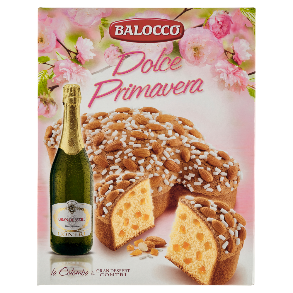 Balocco Dolce Primavera Colomba 750 g + Gran Dessert Contri 75 cl ...