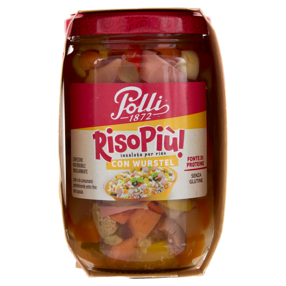 Polli Riso Più! insalata di riso con Wurstel 2 x 300 g | Carrefour