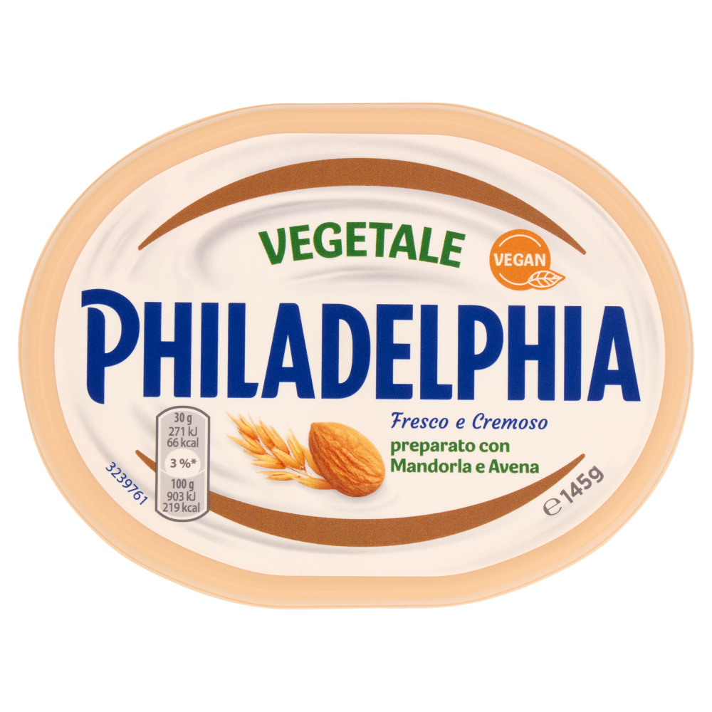 Philadelphia Vegetale preparazione spalmabile a base di mandorla e ...
