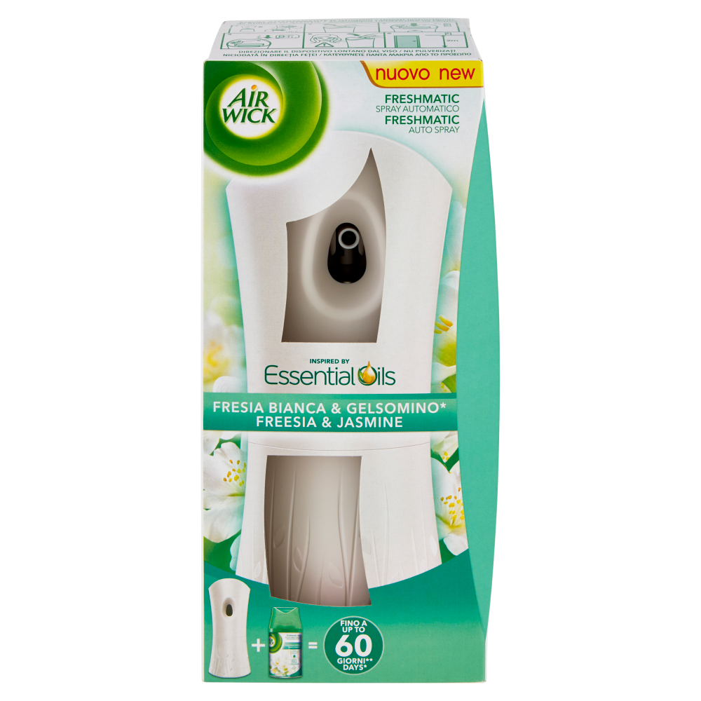 Air Wick Freshmatic Fresia Bianca e Gelsomino Spray Automatico per ...