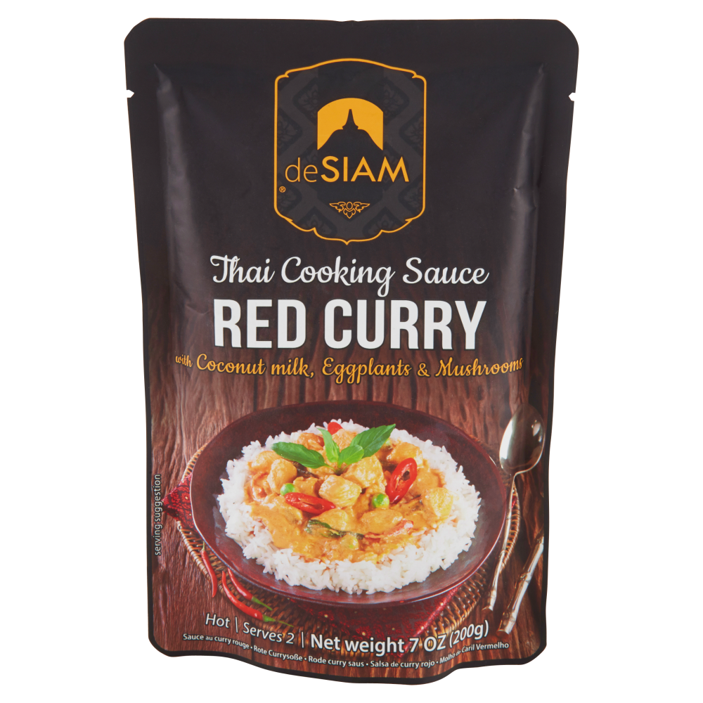 deSiam Thai Cooking Sauce Red Curry 200 g | Carrefour