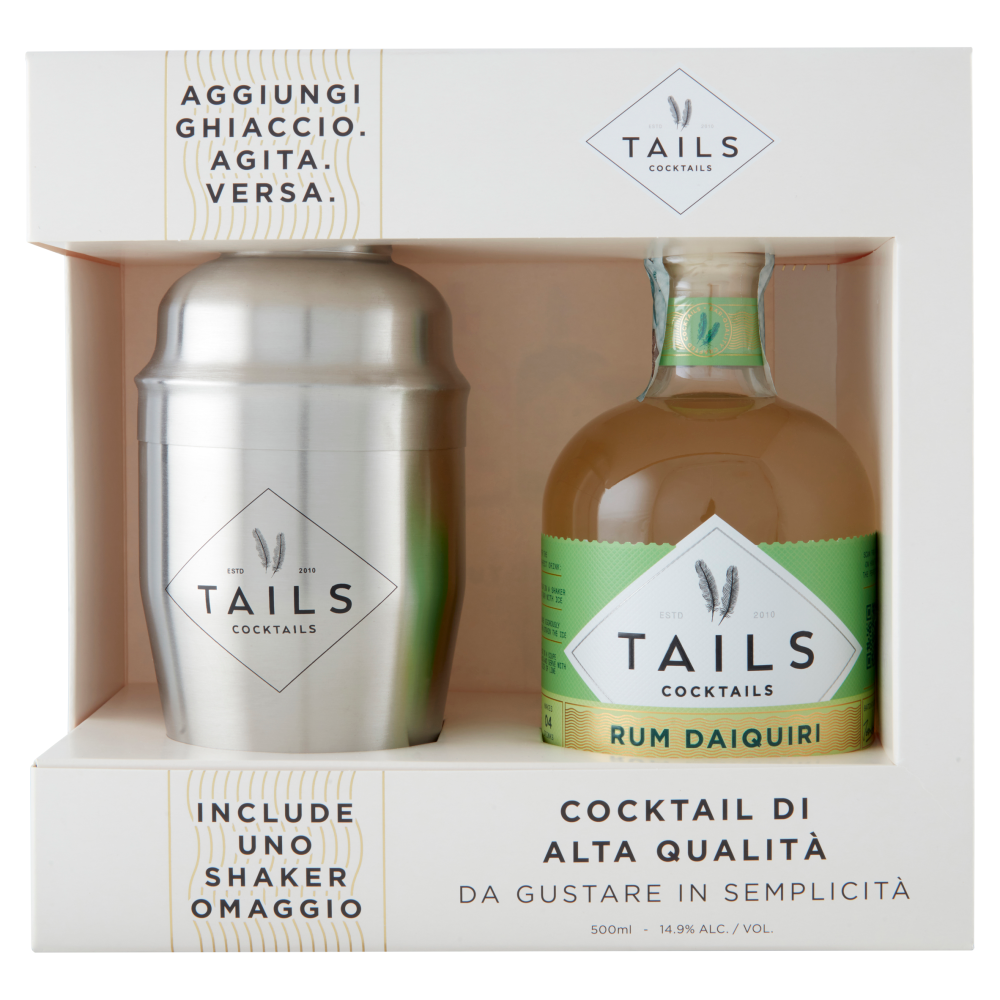 Tails Cocktails Set Shaker Daiquiri 500 ml | Carrefour