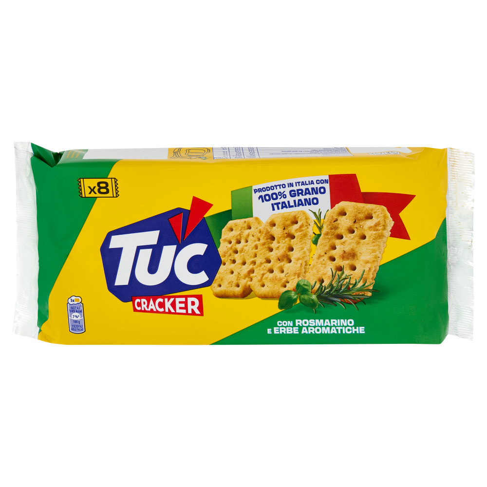 Tuc Cracker con Rosmarino ed Erbe Aromatiche cotto al forno - 250g ...