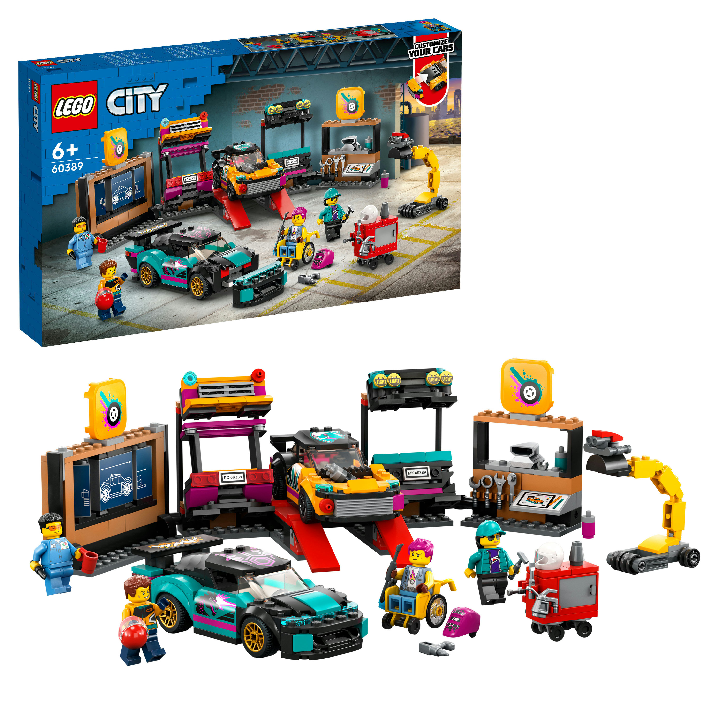 LEGO City Garage auto personalizzato | Carrefour