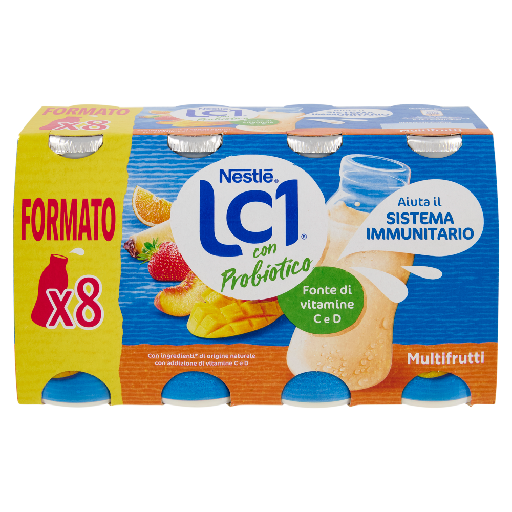 NESTLÉ LC1 con Probiotico Multifrutti 8 x 90 g | Carrefour