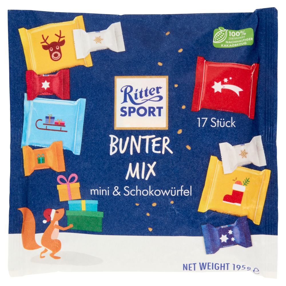 Ritter Sport Bunter Mix 195 g | Carrefour