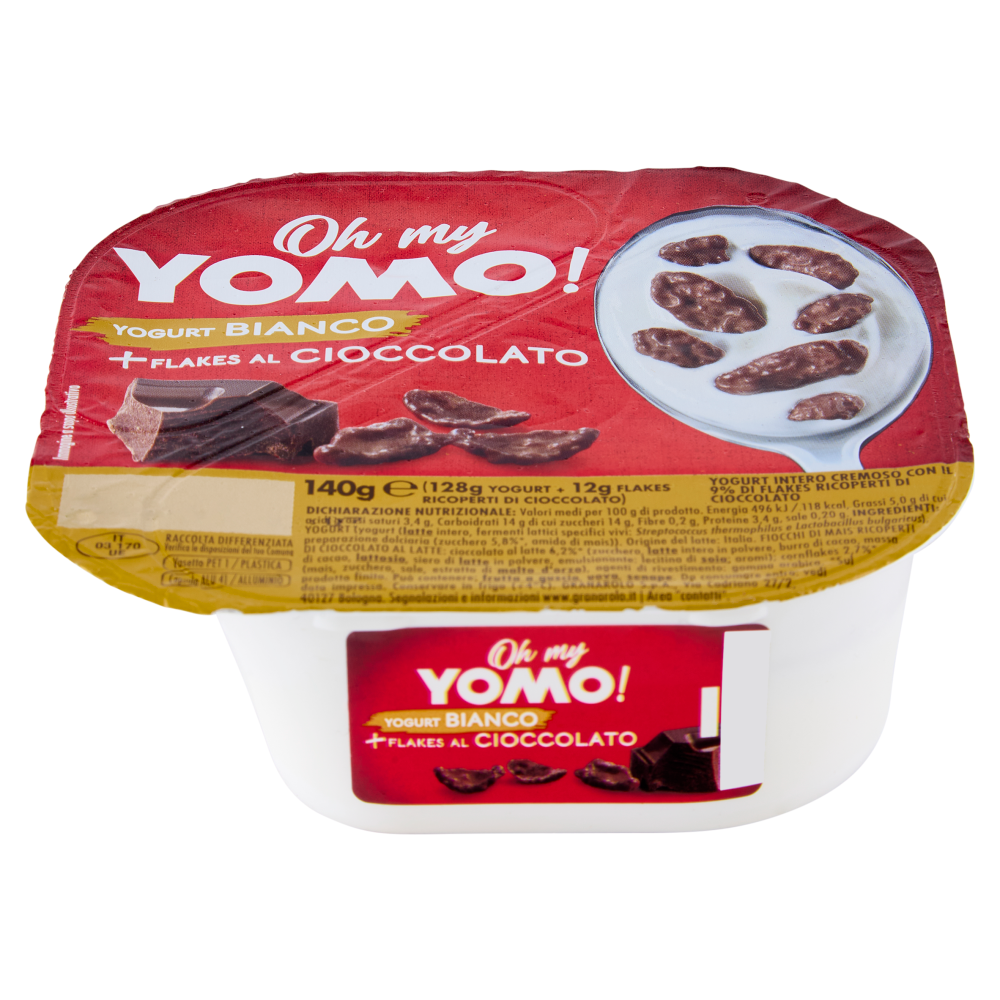 Oh my Yomo! Yogurt Bianco Più Wafer Chococrunch 140 g | Carrefour