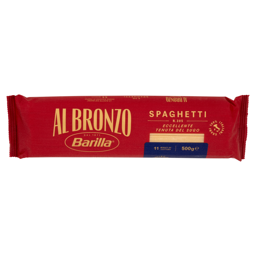 Barilla Al Bronzo Pasta Spaghetti 500g | Carrefour
