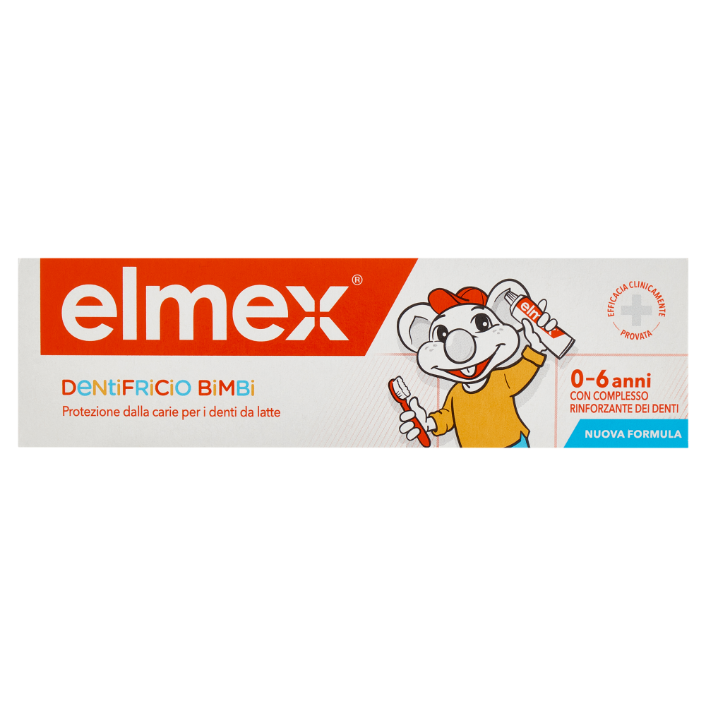 elmex dentifricio Bimbi, bambini fino ai 6 anni 50 ml | Carrefour