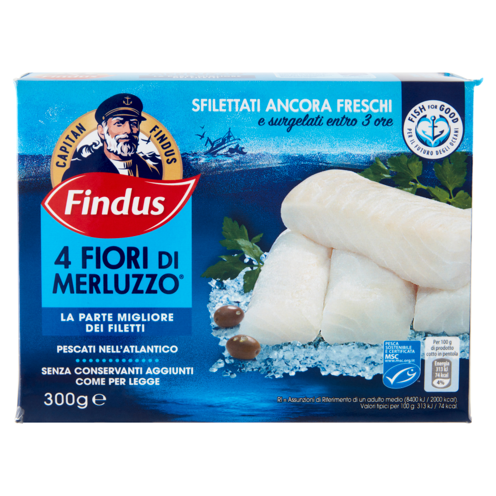 Capitan Findus 4 Fiori di Merluzzo 300 g | Carrefour