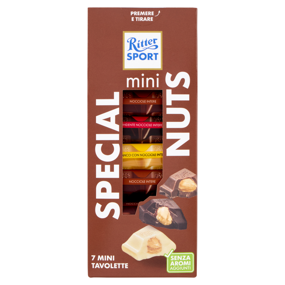 Ritter Sport mini Special Nuts 7 x 16,67 g | Carrefour