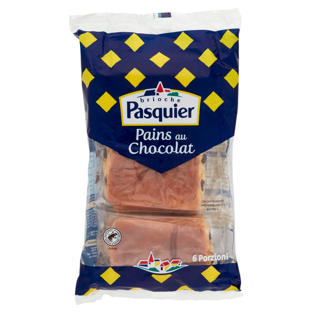 Brioche Pasquier Pains au Chocolat 6 x 45 g | Carrefour