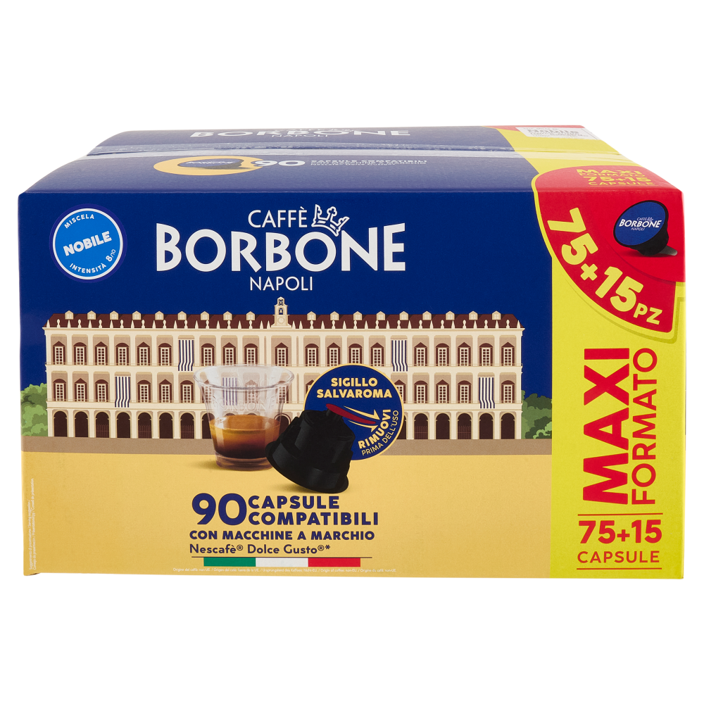 Caffè Borbone Miscela Nobile Capsule Compatibili Nescafé Dolce Gusto ...