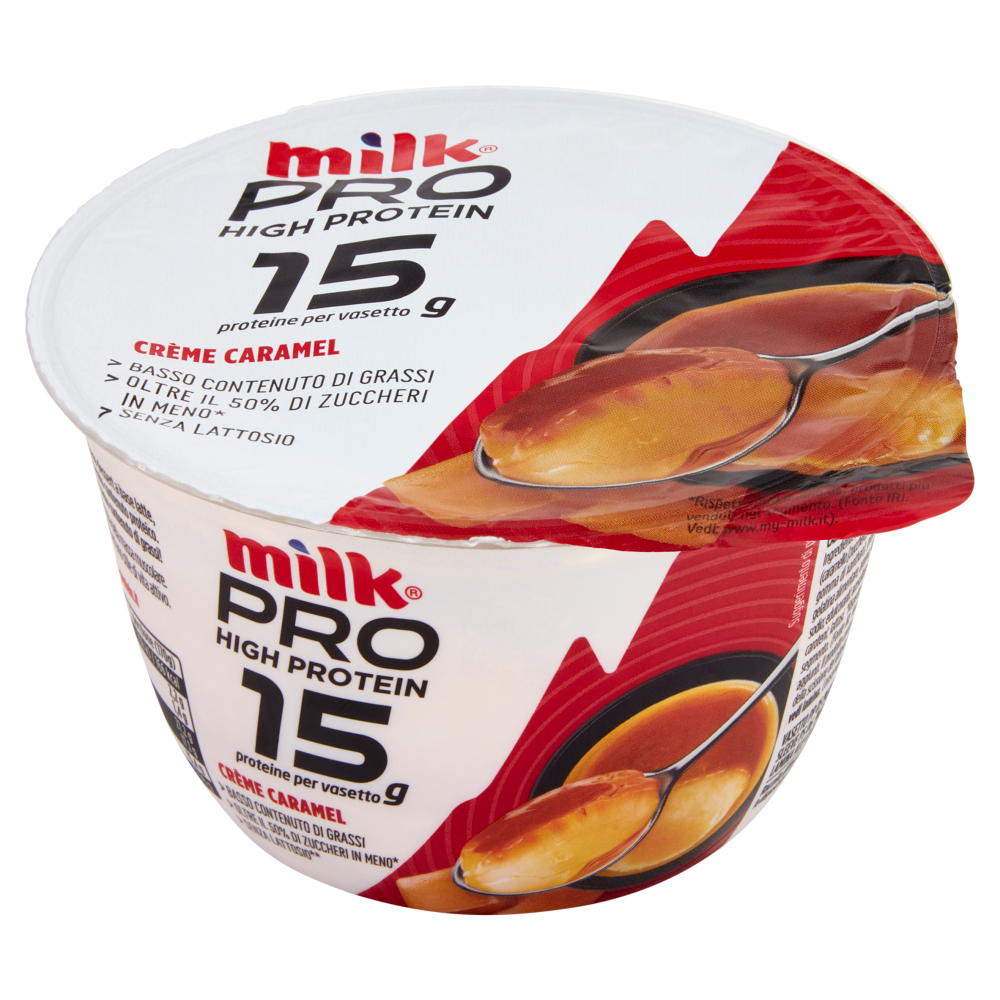 Milk Pro High Protein 15g Crème Caramel 170 g | Carrefour